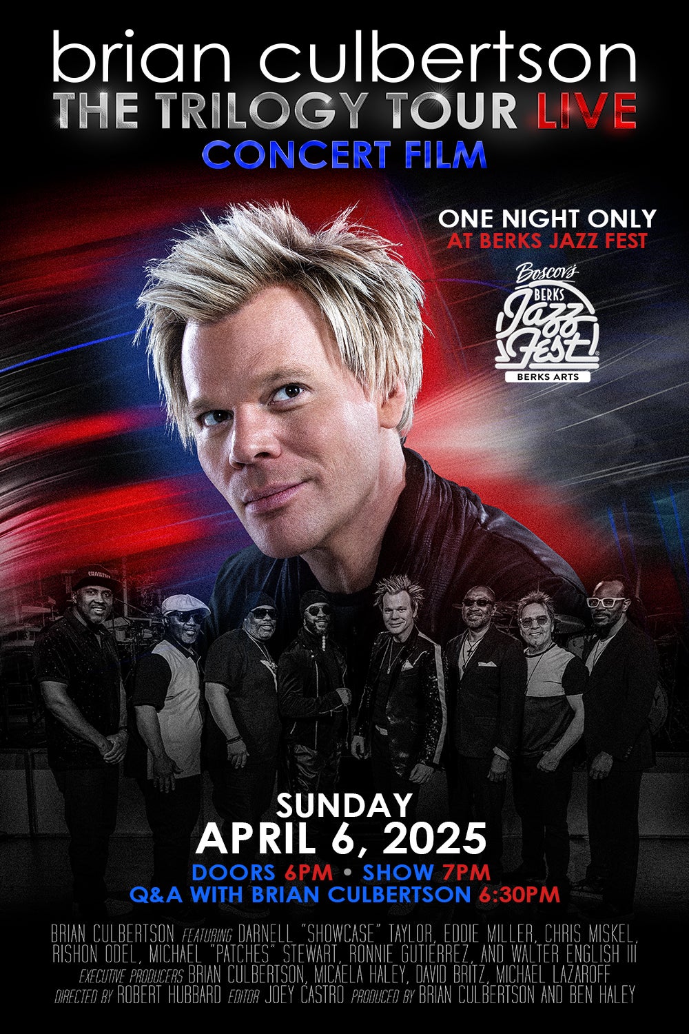 Event Ticket - Brian Culbertson: The Trilogy Tour Live Concert Film ...